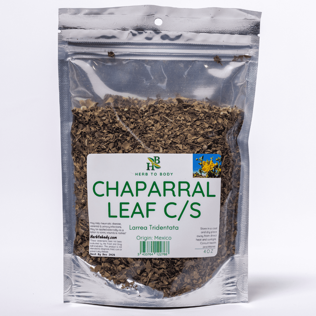 Herb To Body Chaparral Leaf C/S | Cut & Sifted | Larrea Tridentata ...