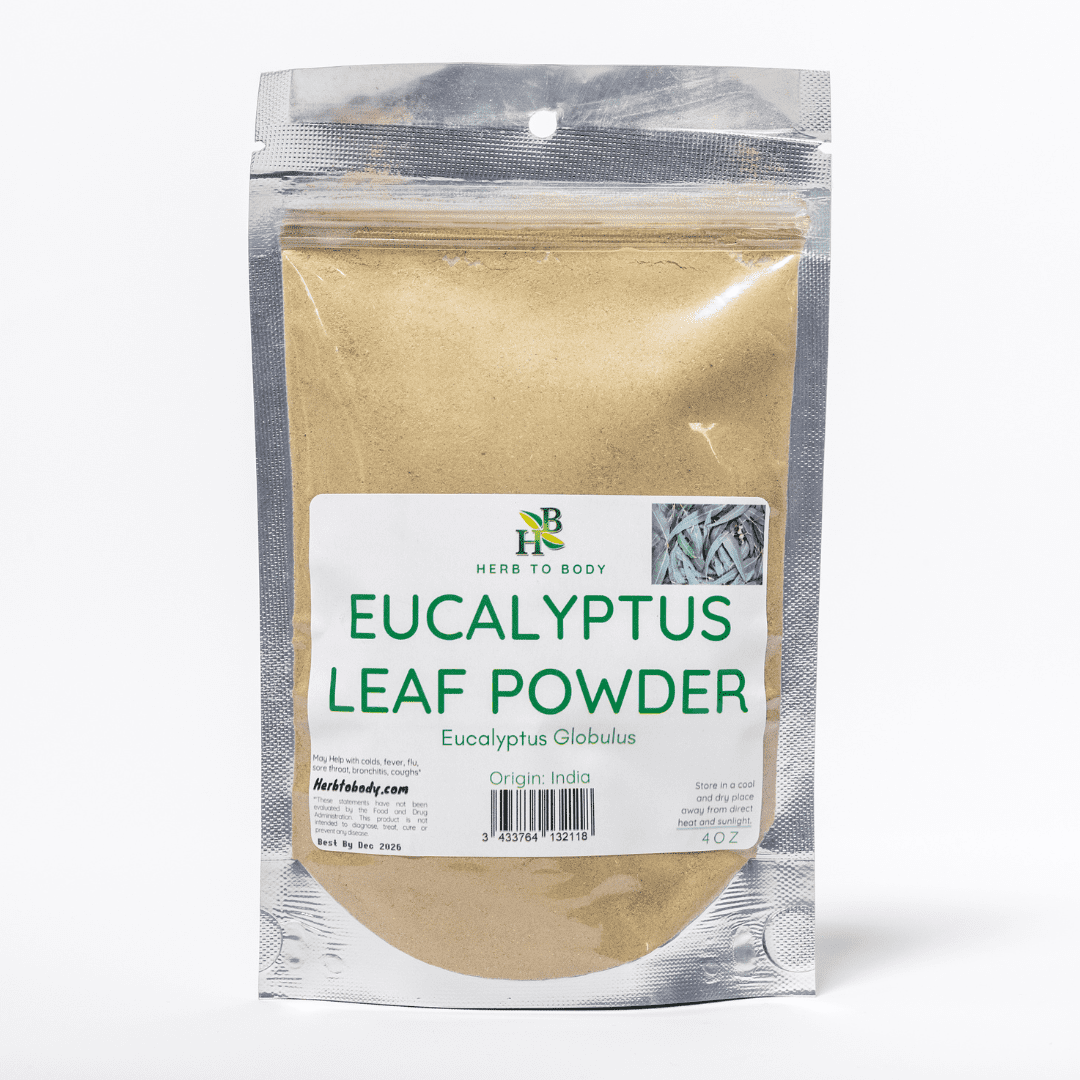 Herb To Body Eucalyptus Leaf Powder | Eucalyptus Globulus | Wildcrafted ...