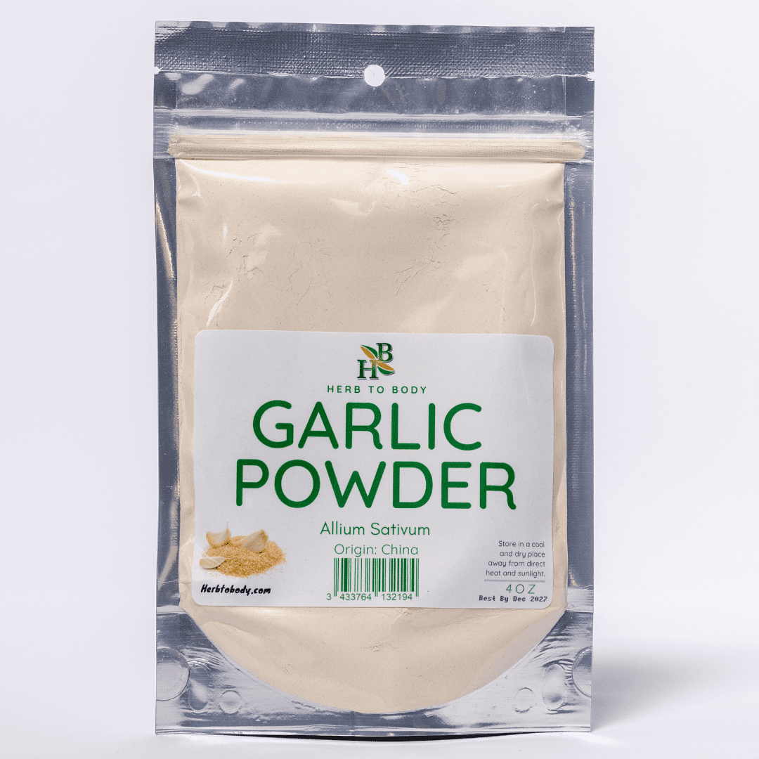 Herb To Body Garlic Powder | Allium Sativum | Wildcrafted | 4oz ...