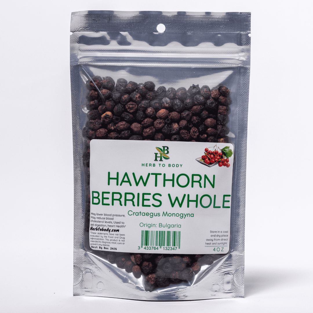 Herb To Body Hawthorne Berries Whole | Crataegus Monogyna | Wildcrafted ...