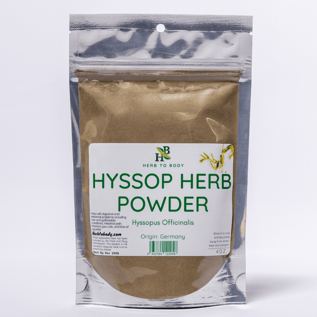 Herb To Body Hyssop Herb Powder | Hyssopus Officinalis | Wildcrafted ...