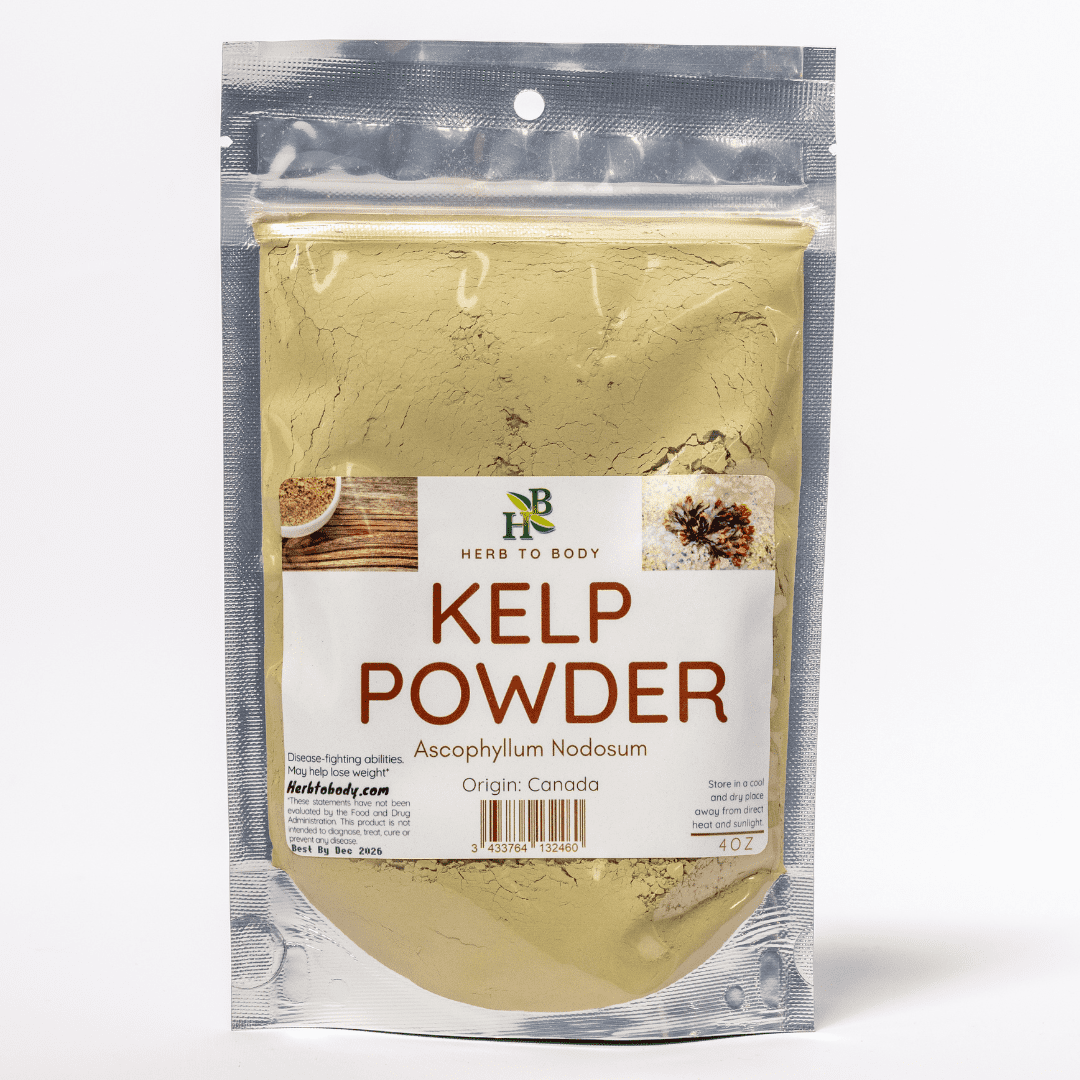 Herb To Body Kelp Powder | Ascophyllum Nodosum | Wildcrafted | 4oz ...