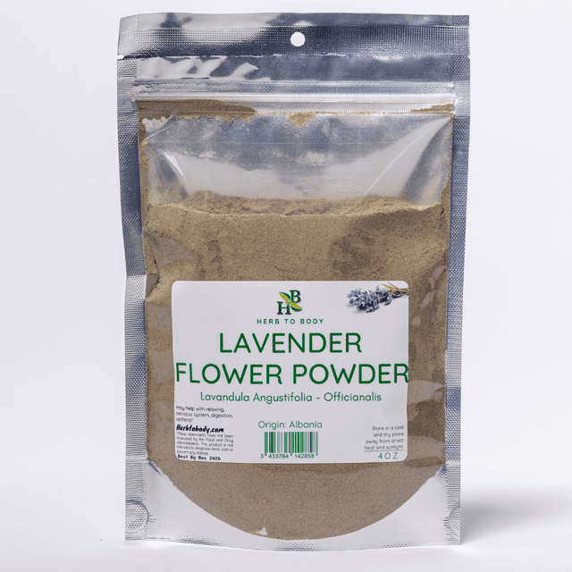 Herb To Body Lavender Flowers Powder | Lavandula Angustifolia ...