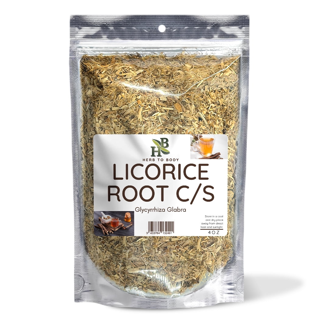 Herb To Body Licorice Root C/S | Cut & Sifted | Glycyrrhiza Glabra ...