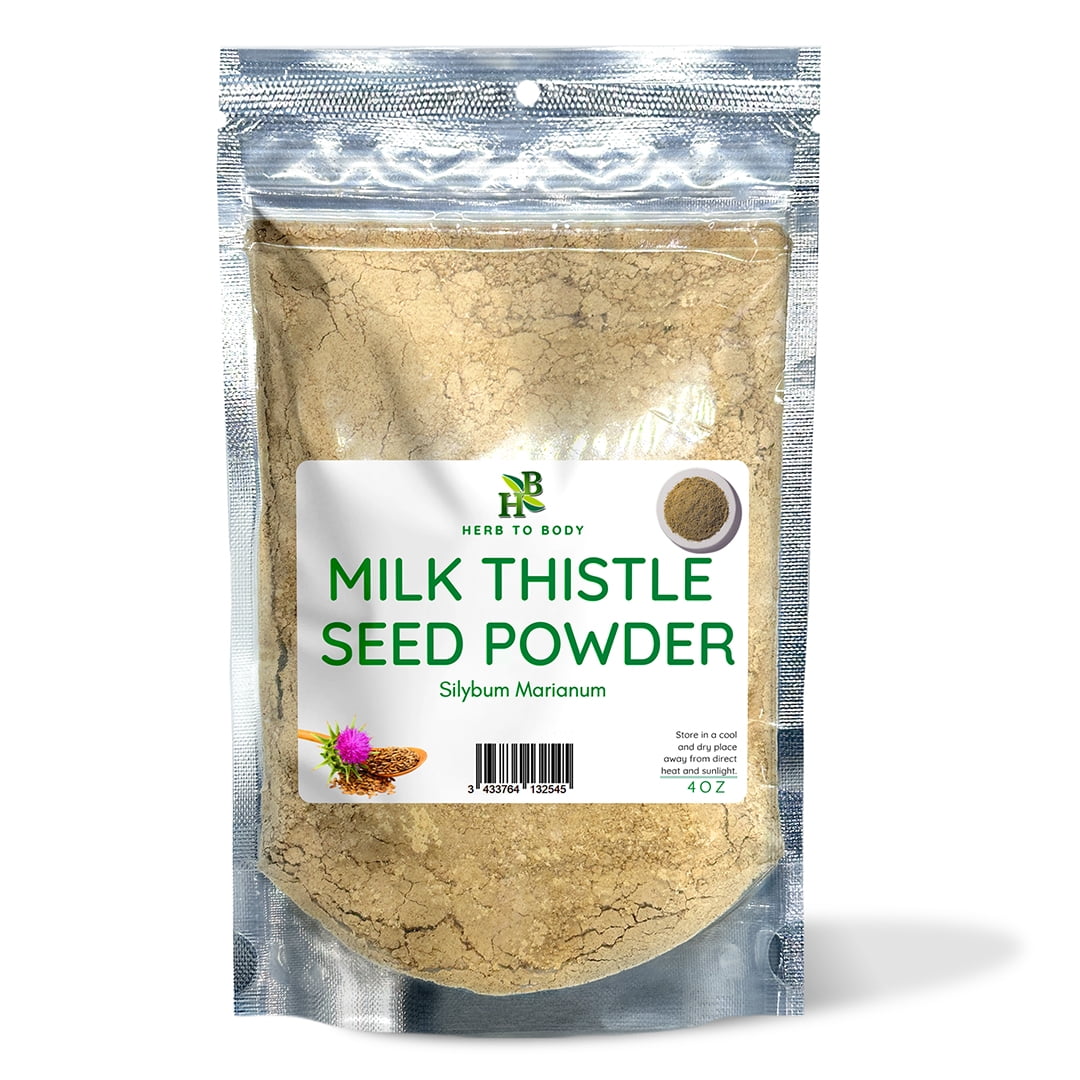 Herb To Body Milk Thistle Seed Powder | Silybum Marianum | Wildcrafted ...