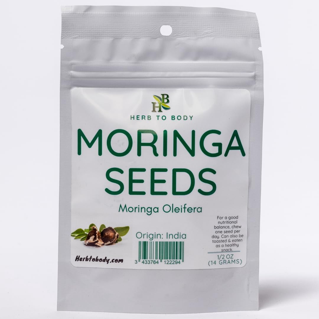 Herb To Body Moringa Seeds | Moringa Oleifera | Wildcrafted | 14g C21 ...