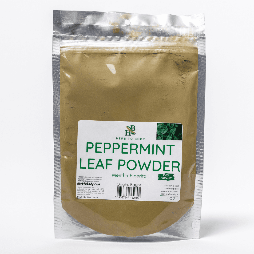 Herb To Body Peppermint Leaf Powder | Mentha Piperita | Wildcrafted ...