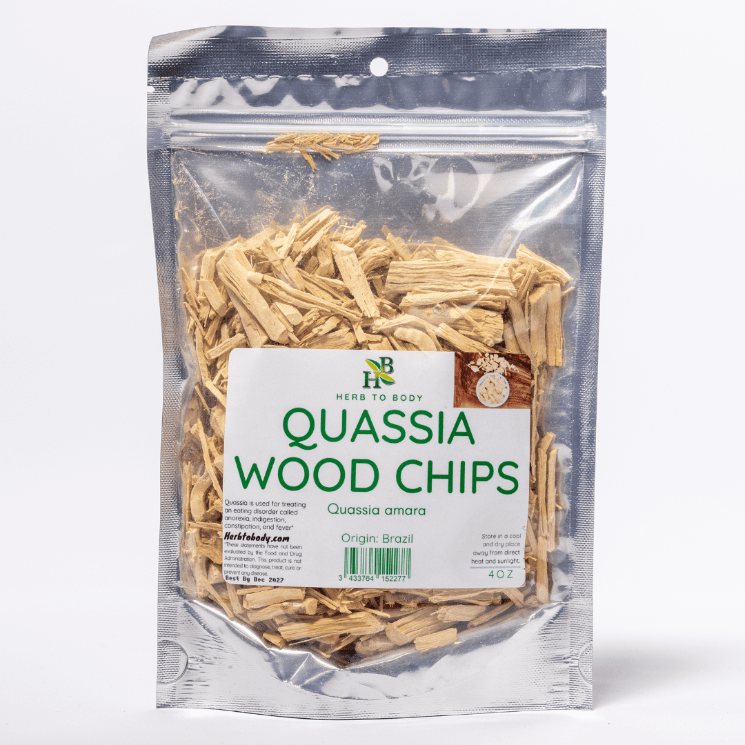 Herb To Body Quassia Wood Chips | Quassia Amara | Wildcrafted | 4oz ...