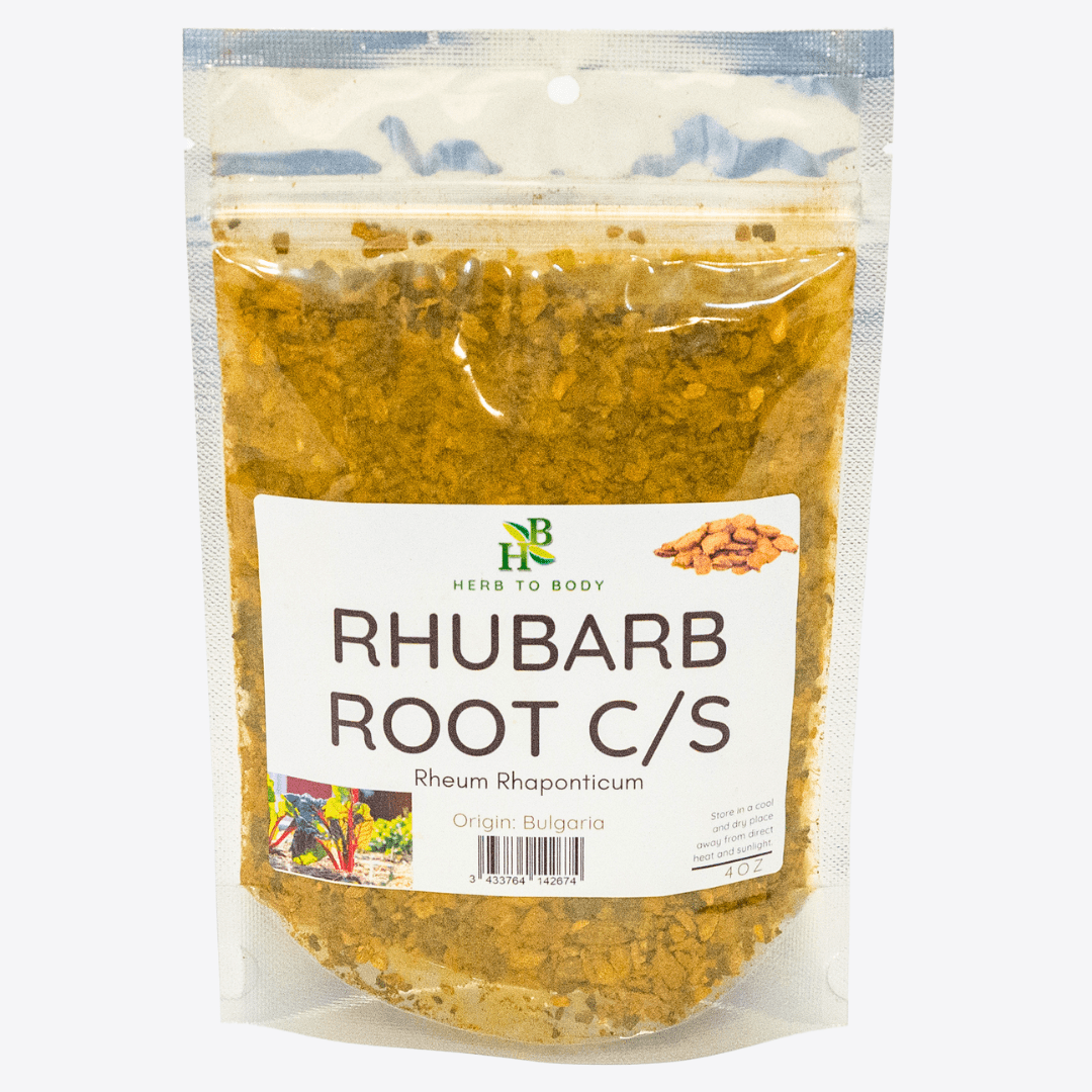 Herb To Body Rhubarb Root C/S | Cut & Sifted | Rheum Rhaponticum ...