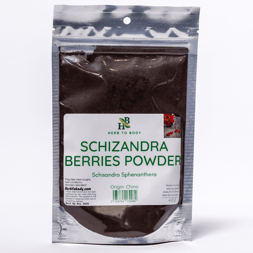 Herb To Body Schizandra Berries Powder | Schisandra Sphenanthera ...