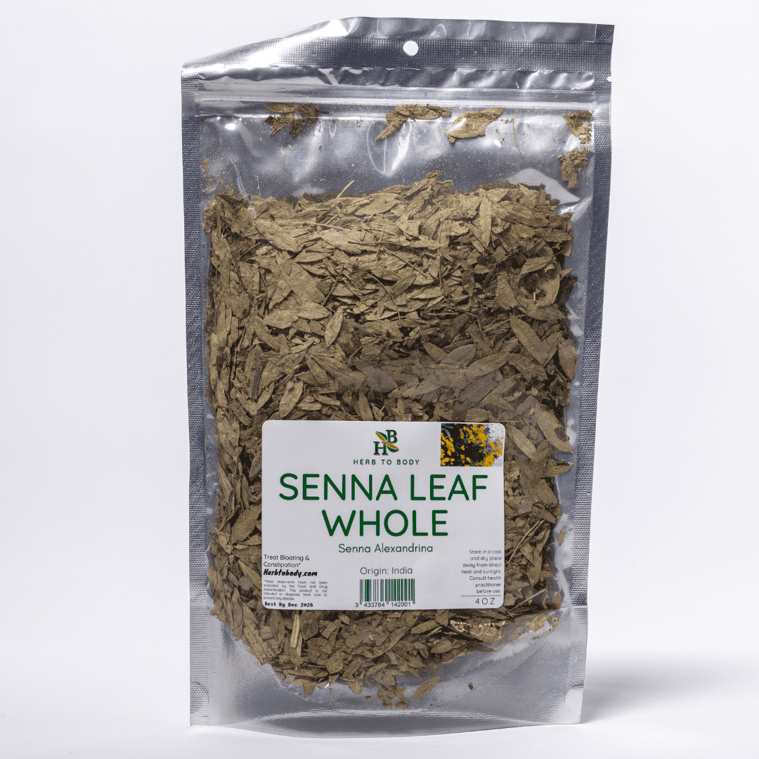 Herb To Body, Herb To Body Senna Leaf Whole, 4oz, Wildcrafted Senna ...