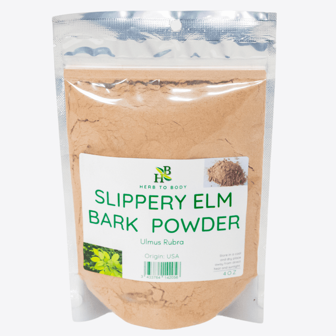 Herb To Body Slippery Elm Bark Powder | Ulmus Rubra | Wildcrafted | 4oz ...