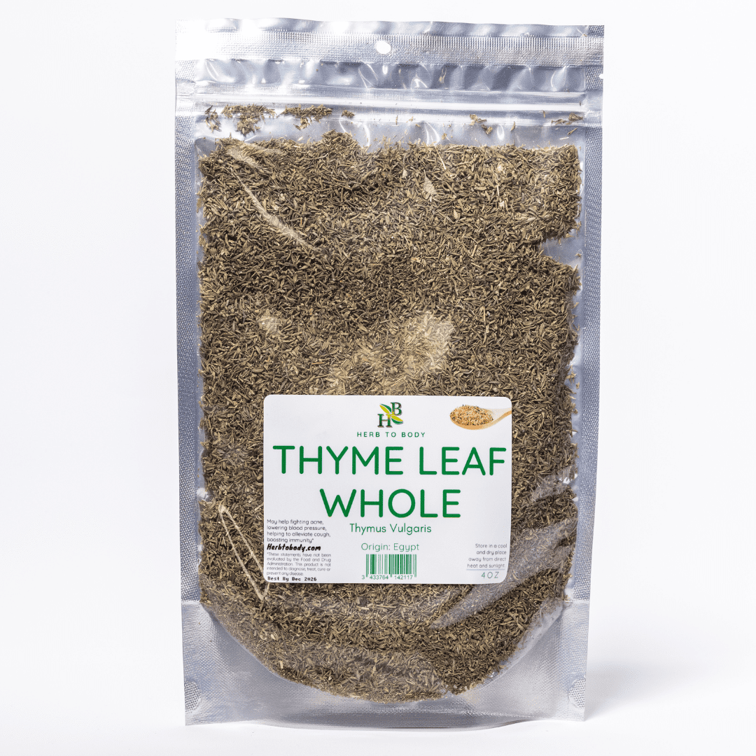 Herb To Body Thyme Leaf C/S | Thymus Vulgaris | Wildcrafted | 4oz ...