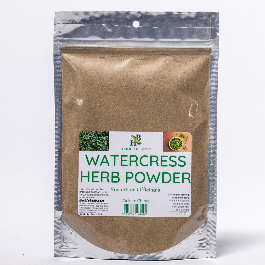 Herb To Body Watercress Herb Powder | Nasturtium Officinale ...