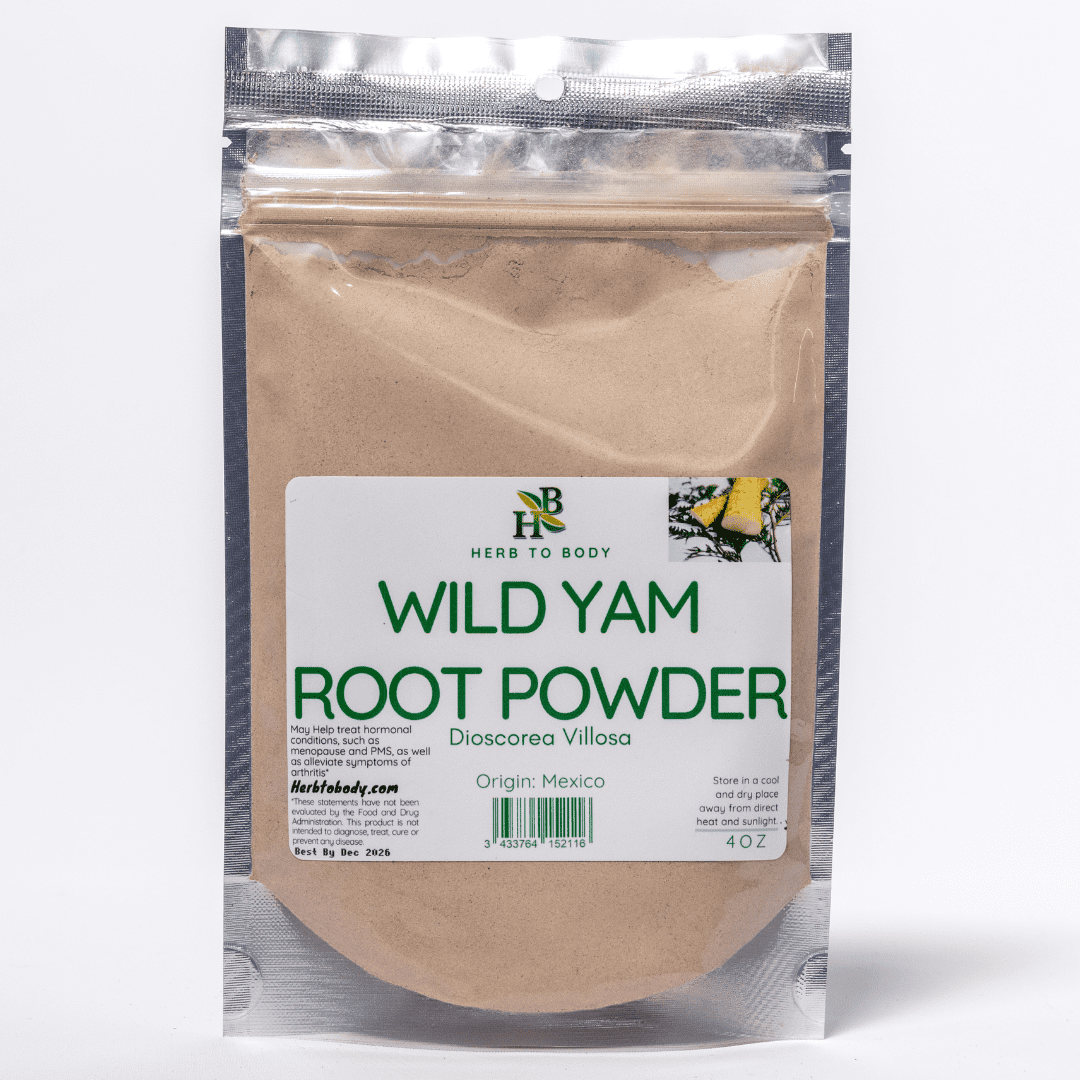 Herb To Body Wild Yam Root Powder | Dioscorea Villosa | Wildcrafted ...