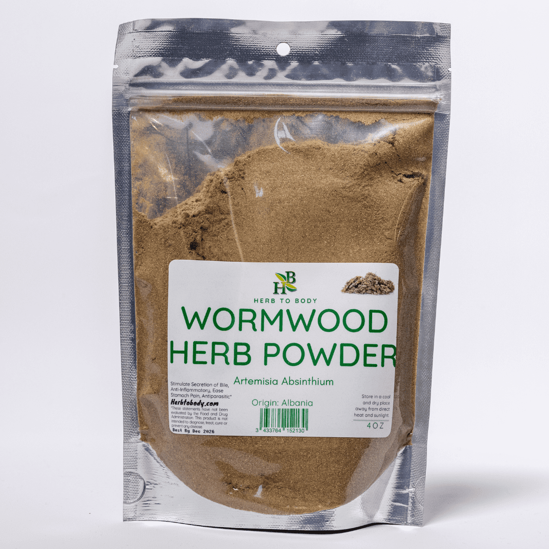 Herb To Body Wormwood Herb Powder | Artemisia Absinthium | Wildcrafted ...