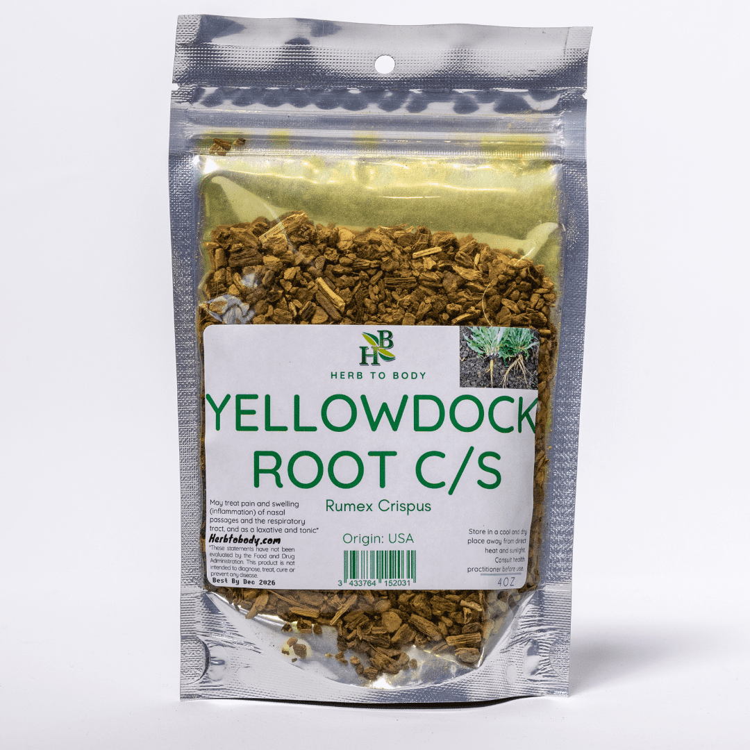 Herb To Body YellowDock Root C/S | Cut & Sifted | Rumex Crispus | Wildcrafted | 4oz - Walmart.com