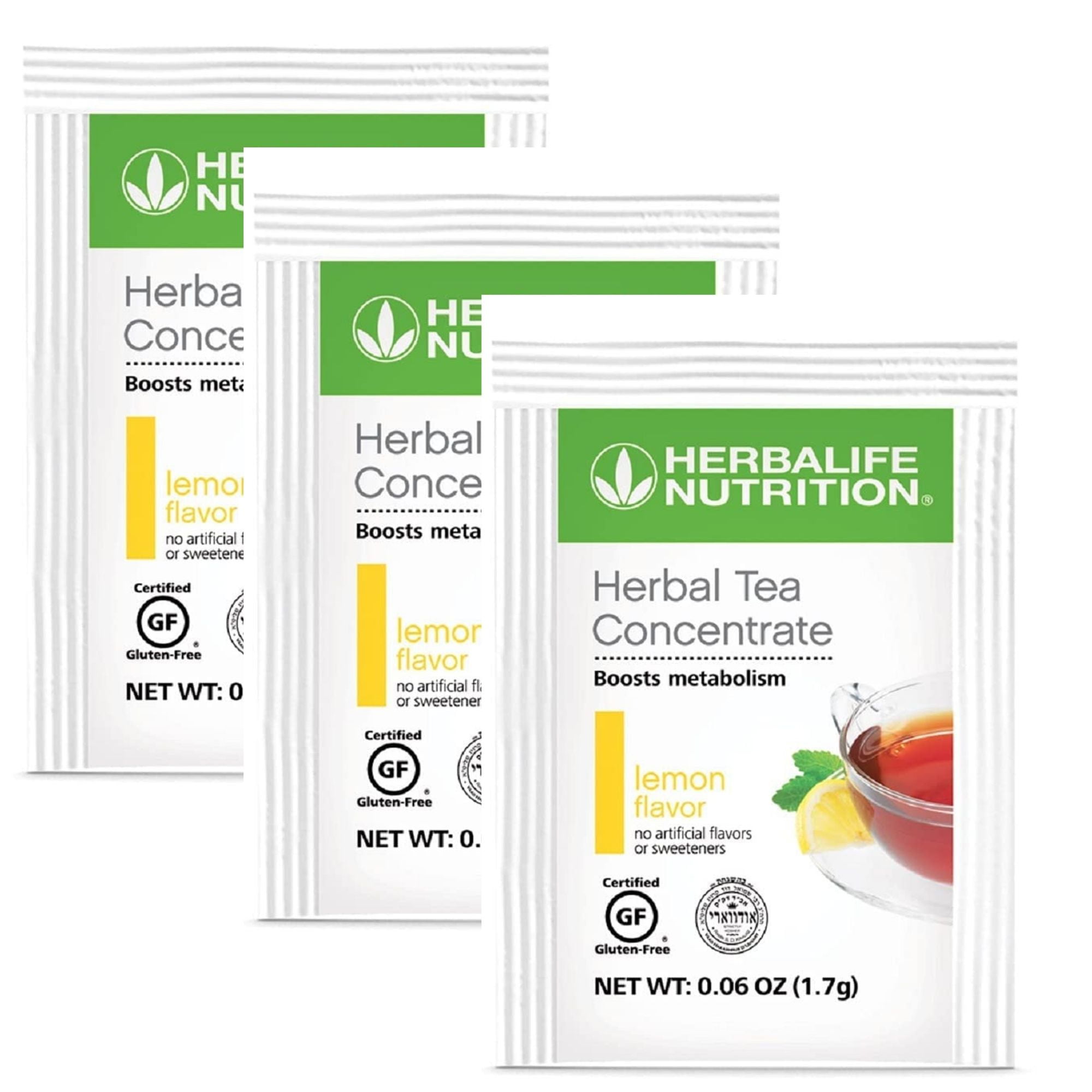 Herba life. Lemon Herbal Tea Concentrate: Lemon Flavor (30 Packets ...