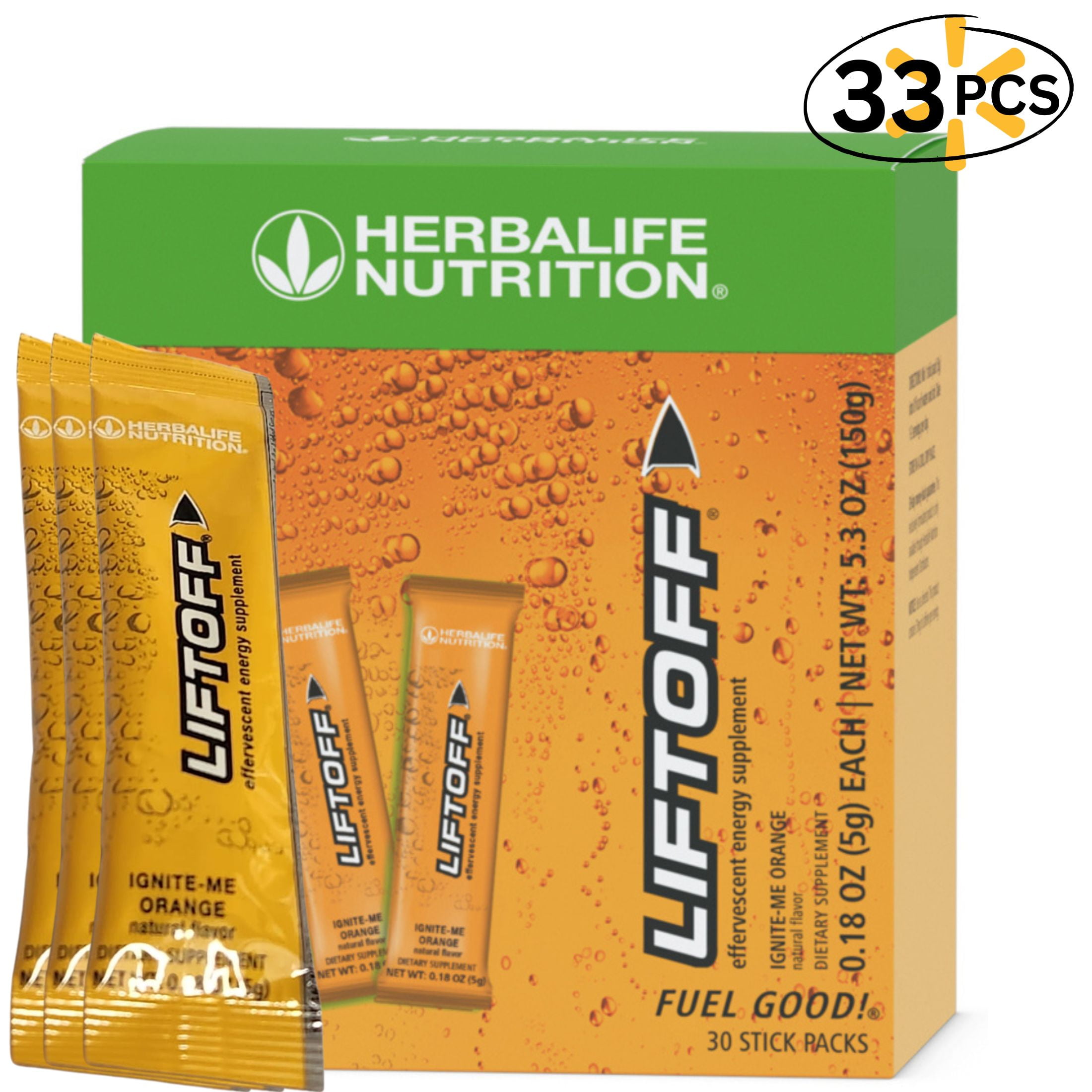 Herba life. Nutrition Liftoff Stick Pack Ignite Me Orange Instant ...