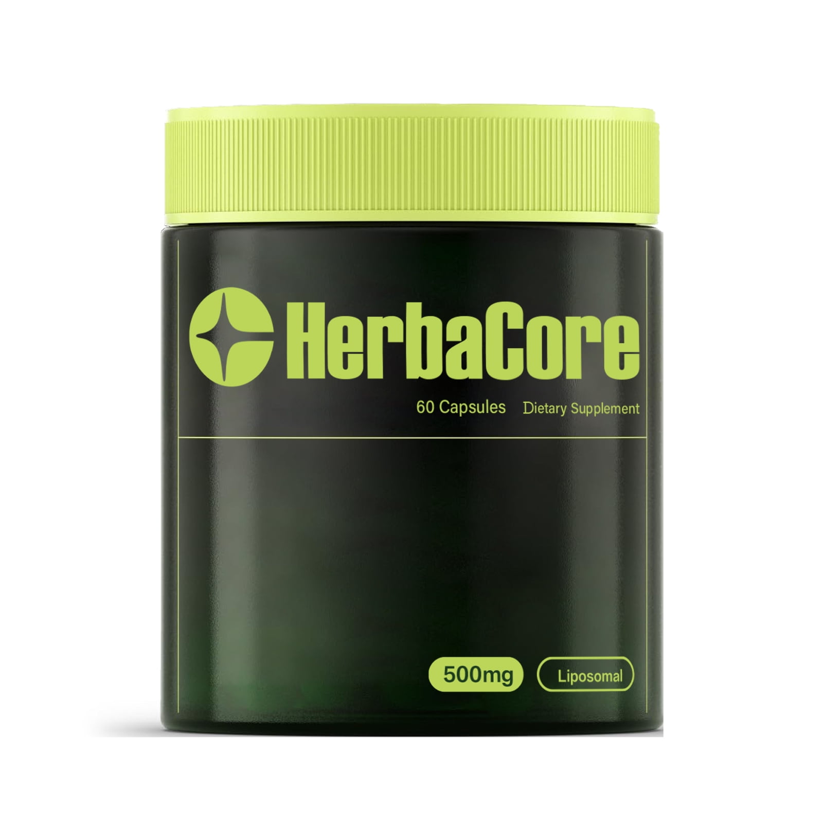 HerbaCore New Arrival High-Strength NAD+ 500mg CapsulesLiposomal NAD+ Anti-Aging Support with ...
