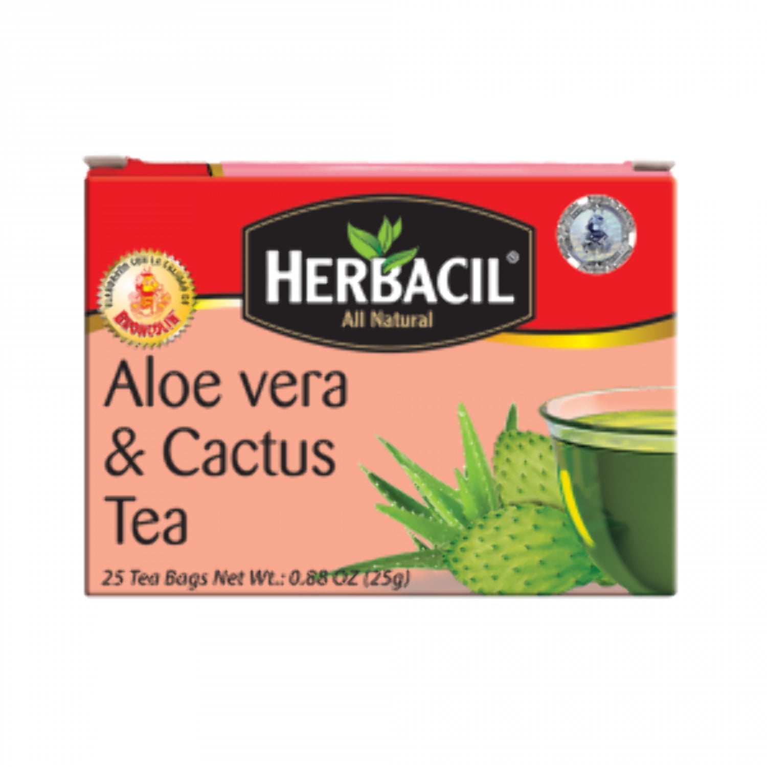 Herbacil Aloe Vera Cactus Tea - Case - 6 Units - Walmart.com
