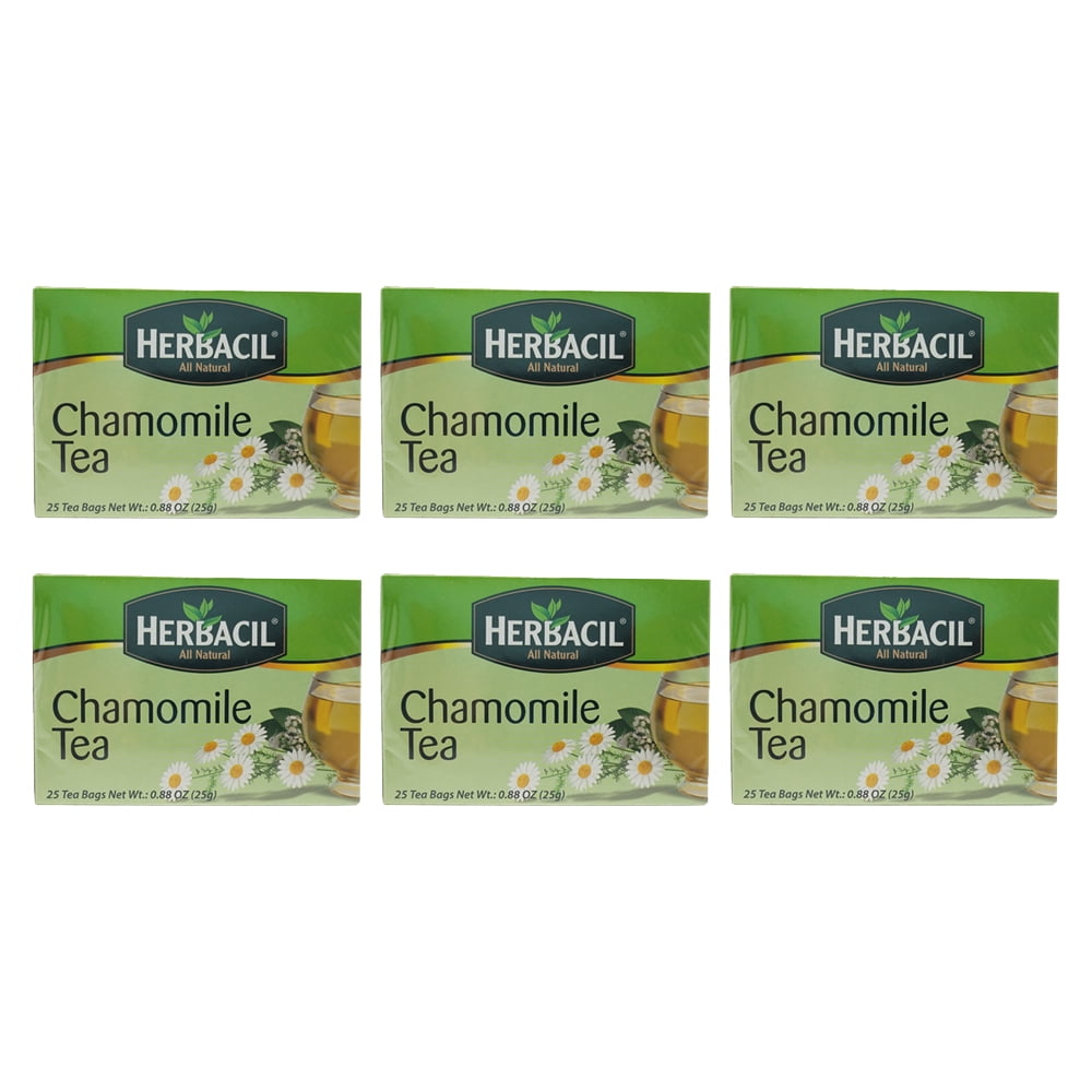 Herbacil Natural Chamomile Tea. Digestive Aid, Antioxidant. Sleep and ...