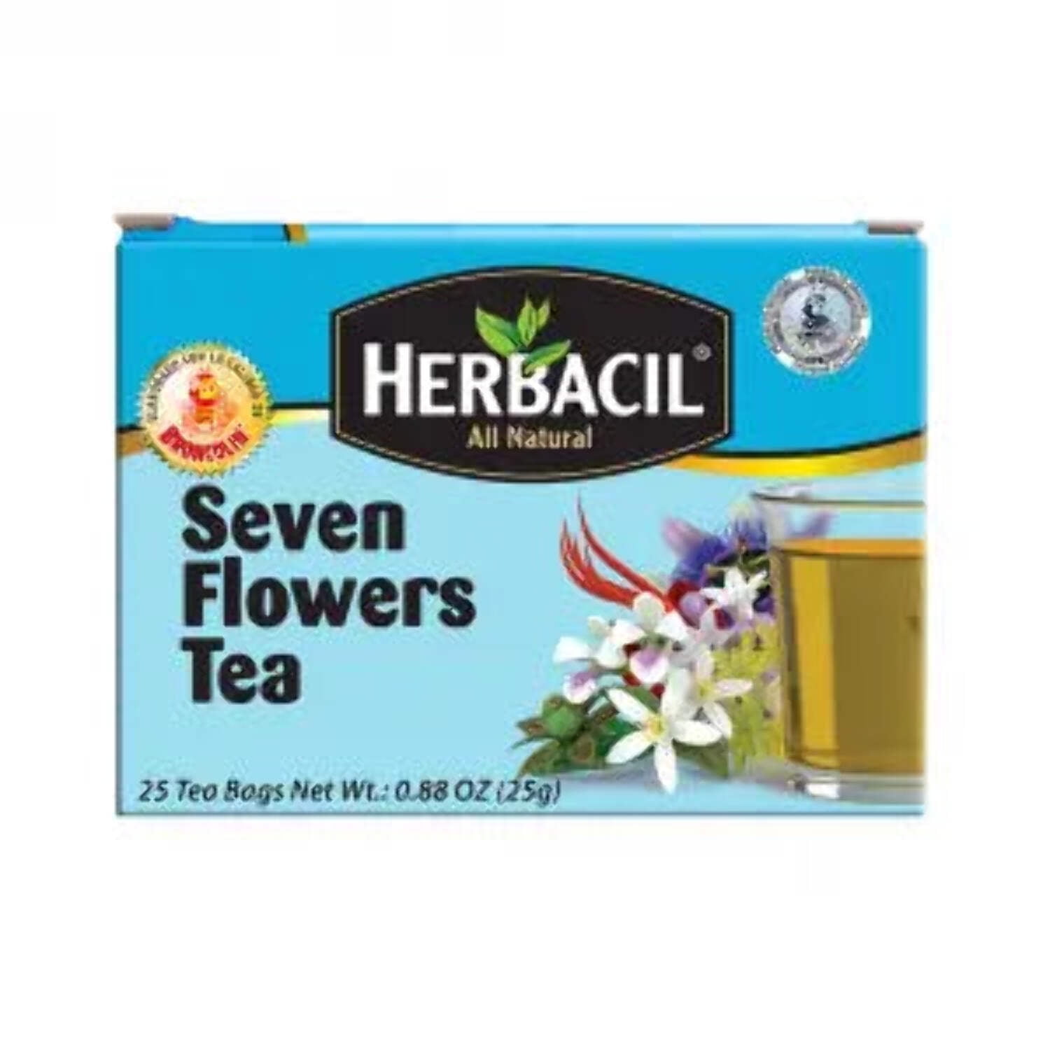 Herbacil Seven Flowers Tea Box (7 Azares) 25ct - Case - 6 Units ...