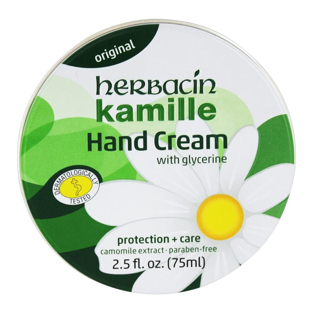 Herbacin - Kamille Hand Cream with Glycerine Original - 2.5 fl. oz ...