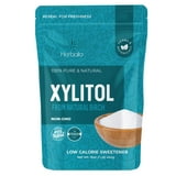 Herbaila Xylitol Sweetener 1lb. BDF32 Pure Granulated Sugar Bulk, All ...