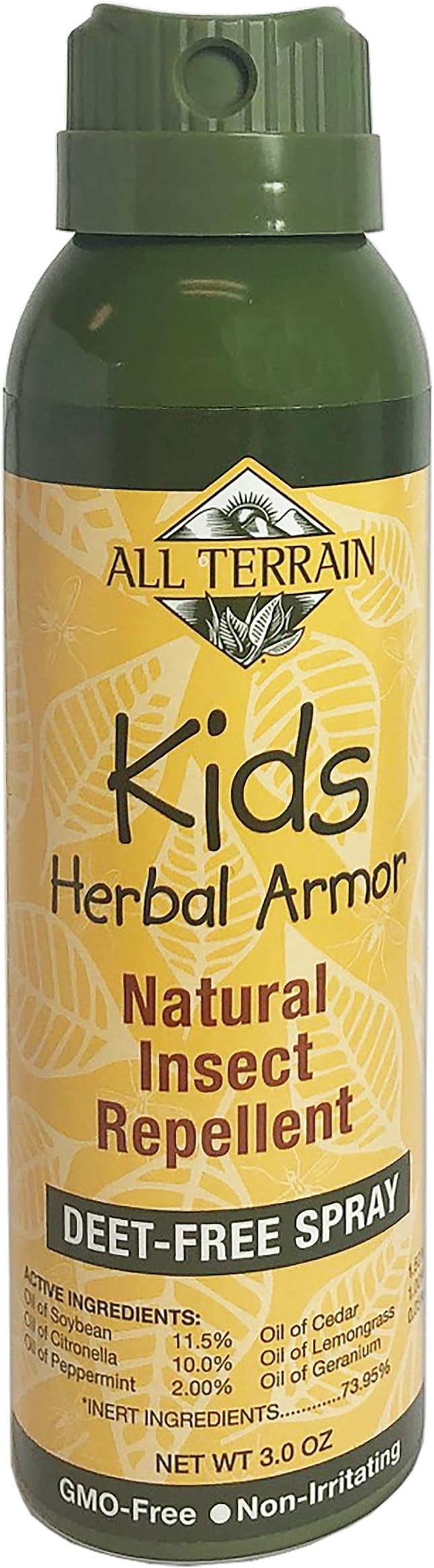 Herbal Armor DEET-Free Pump Spray 4oz. Insect Repellent| Plant-Based ...