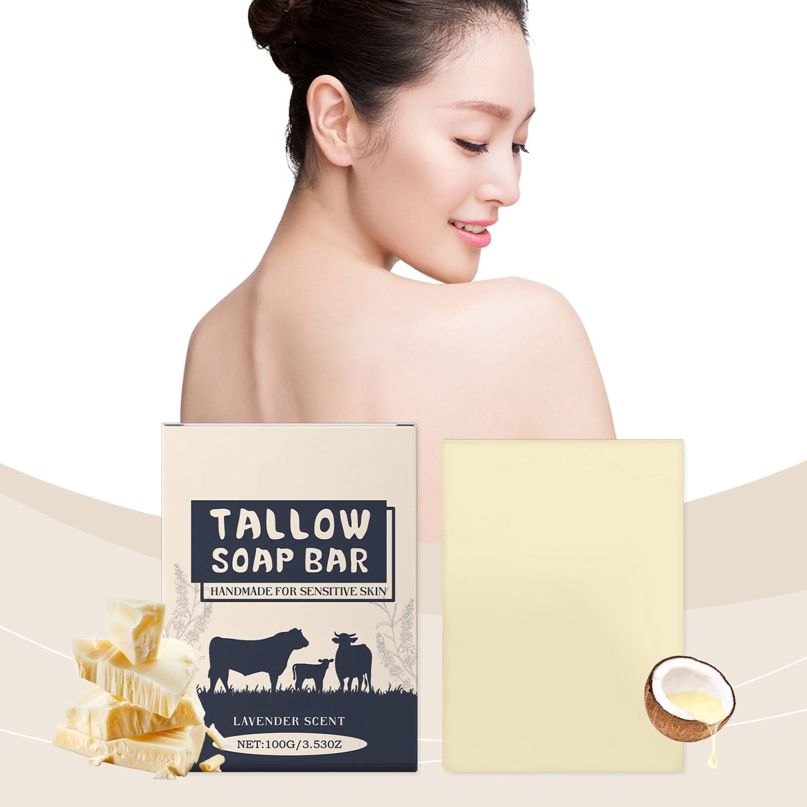 Herbal Beef Moisturizing Soap With 12 Hour Long Lasting Water Locking ...