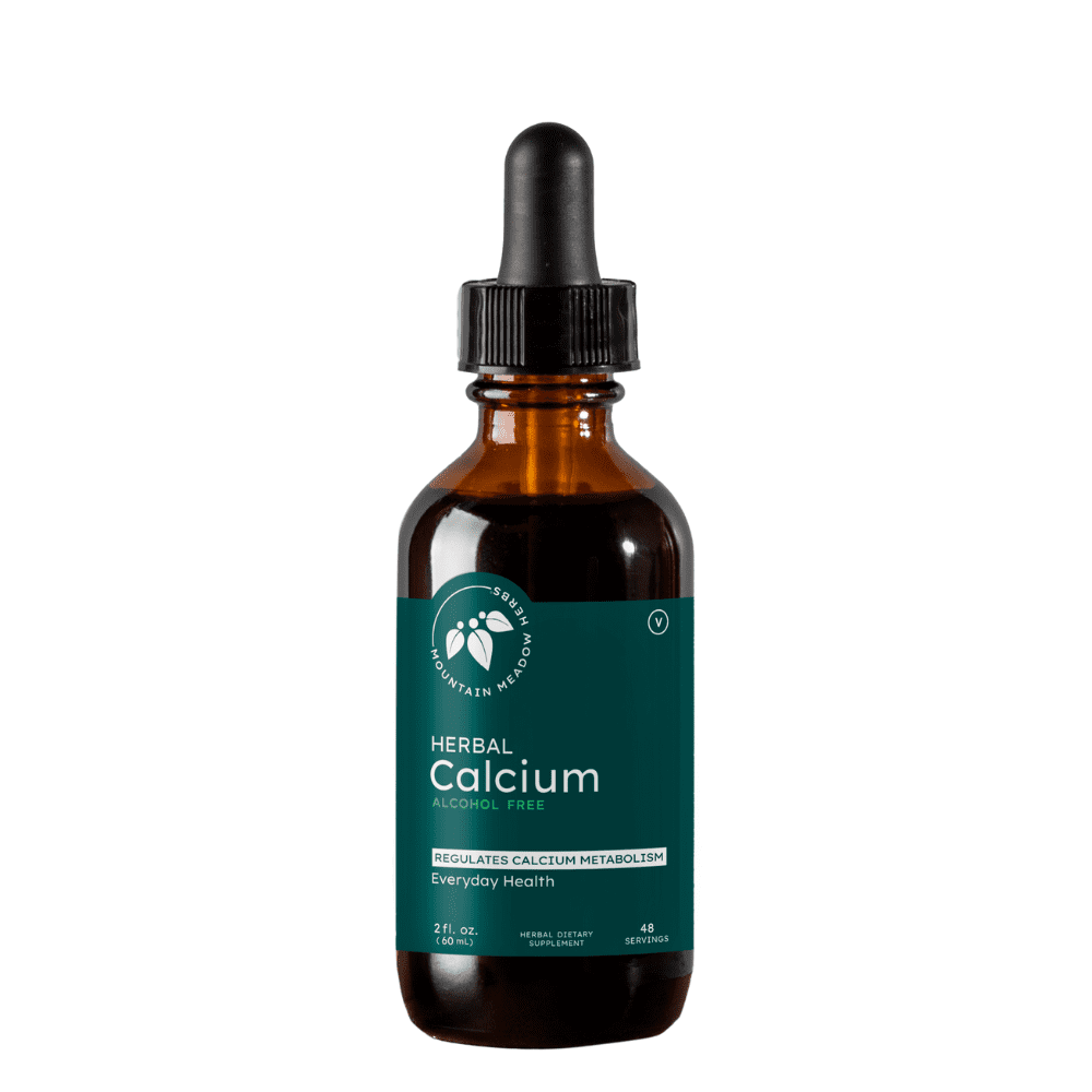 Mountain Meadow Herbs Herbal Calcium 2 oz. | Vegan, Pure Liquid ...