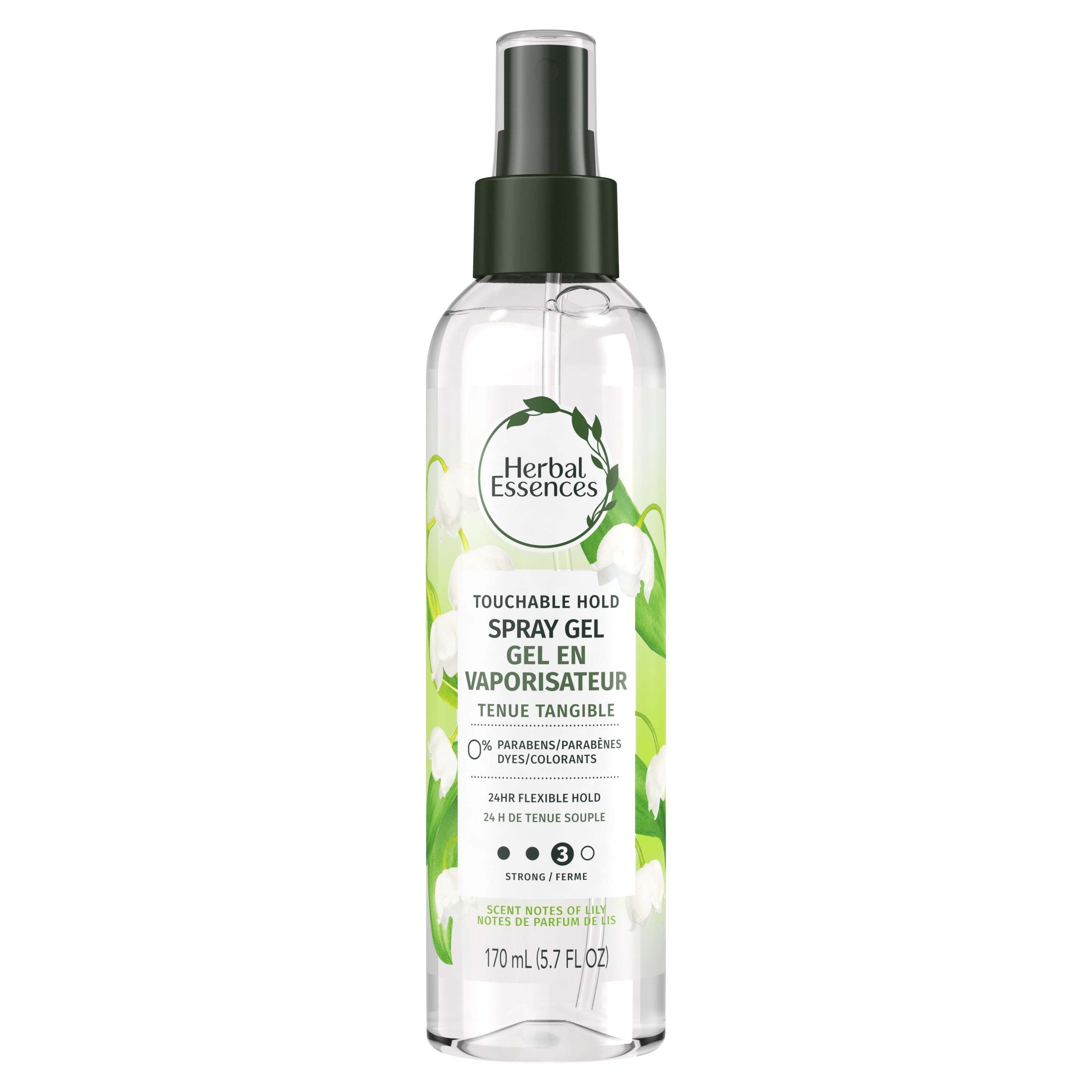 Herbal Essences Touchable Spray Gel for Frizz Control, 24-Hour Hold ...