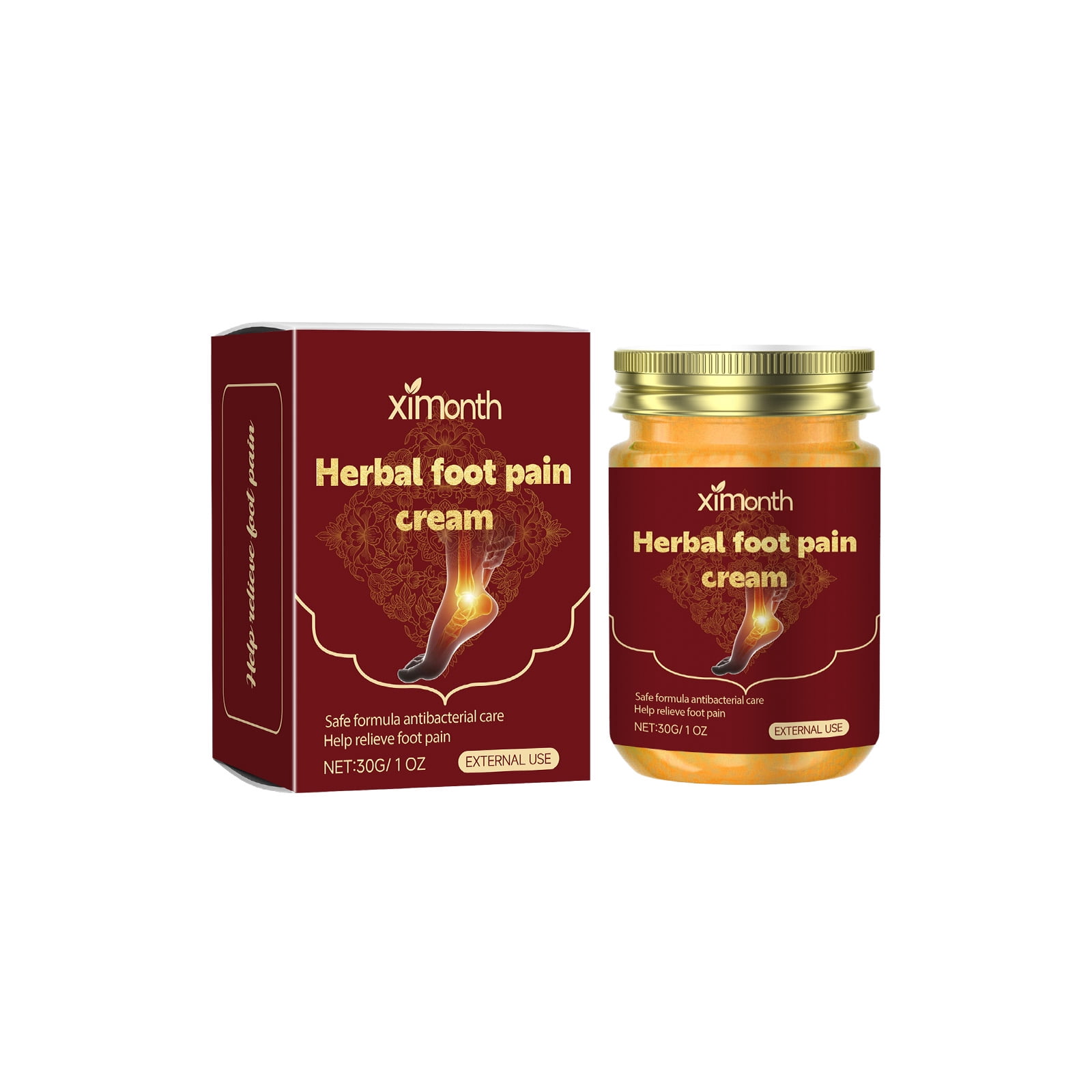 Herbal Foot Care Cream, A Gentle Herbal Formula For A Soothing Massage ...