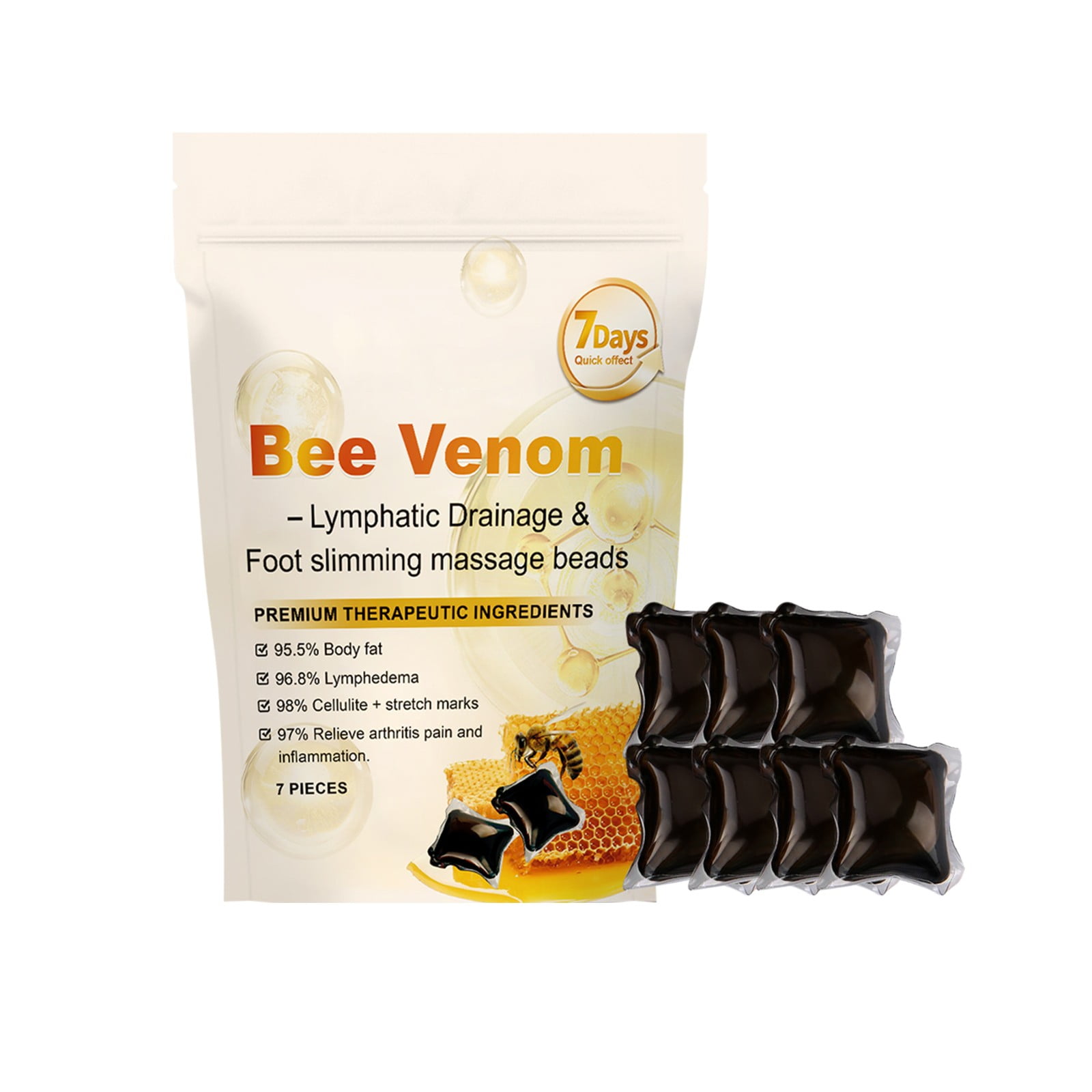 Herbal Foot Soak Powder for Detox & Circulation, 7-Pack Relaxing Foot ...