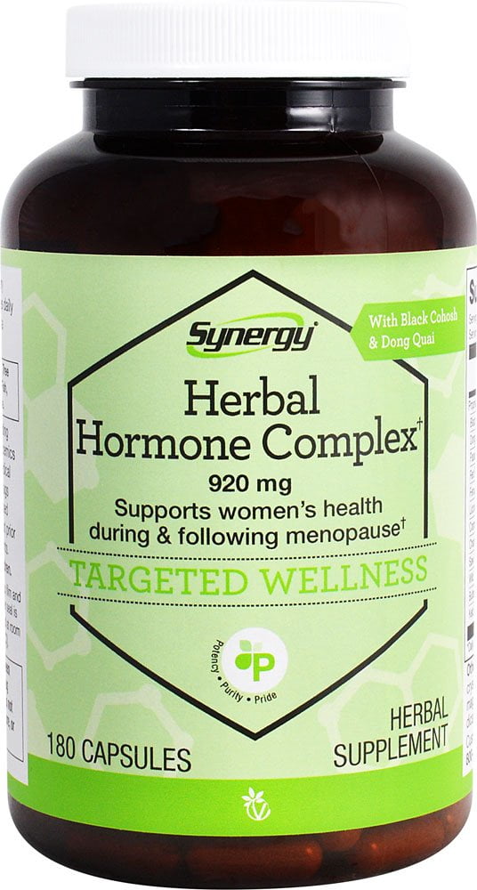 Herbal Hormone Complex to Support Women’s Health During and Following Menopause* With Black ...