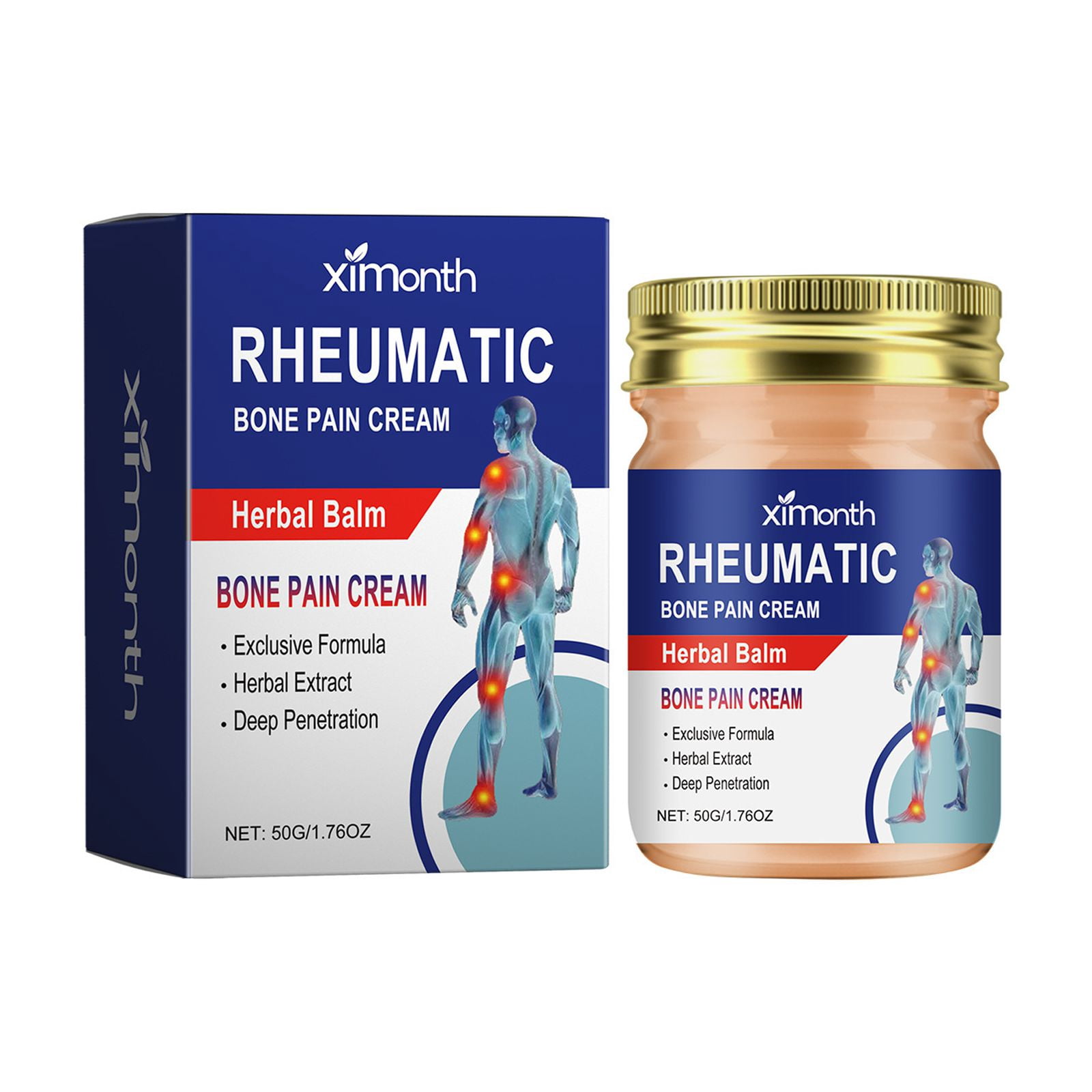 Herbal Joint Care Cream Relieves Neck, Shoulder, Lumbar, Knee, Muscle ...