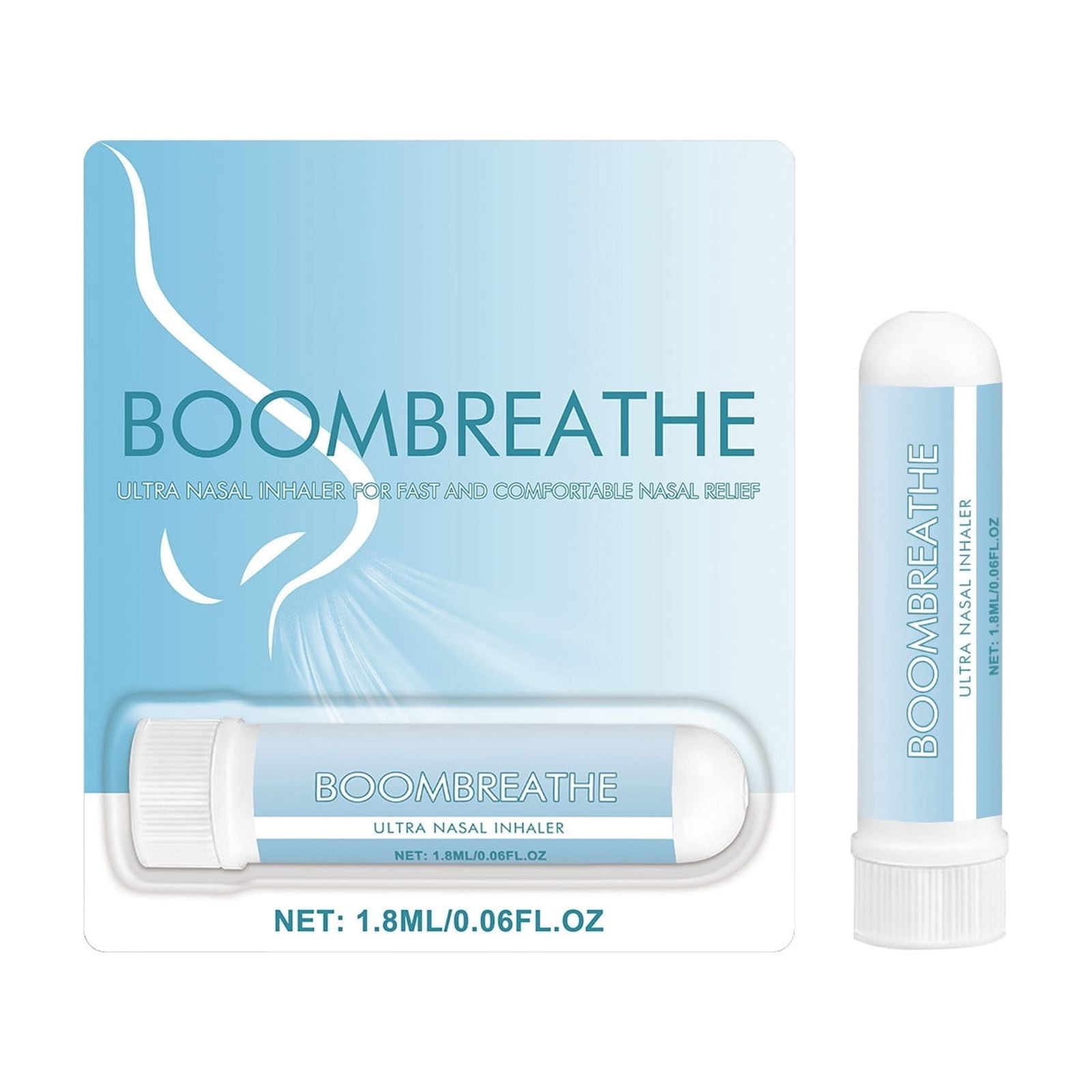 Herbal Nasal Congestion Relief Inhaler, Fresh and Soothing Circulation ...