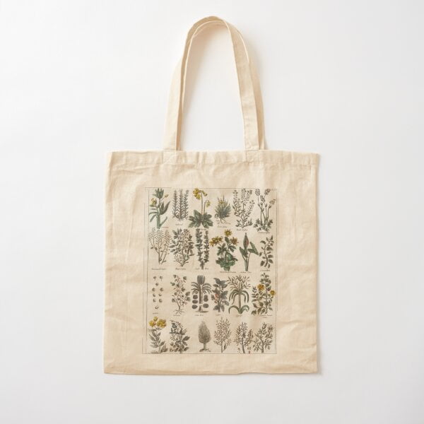 Herbal, Plants, Botanical, Antique, Vintage, Botany, Rustic, Cottage ...