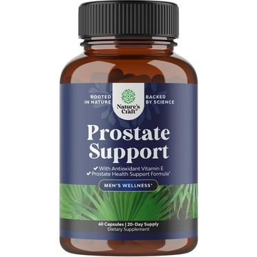 Simply Potent Prostate Support Pills, 60 Caps w/ Saw Palmetto & Beta ...