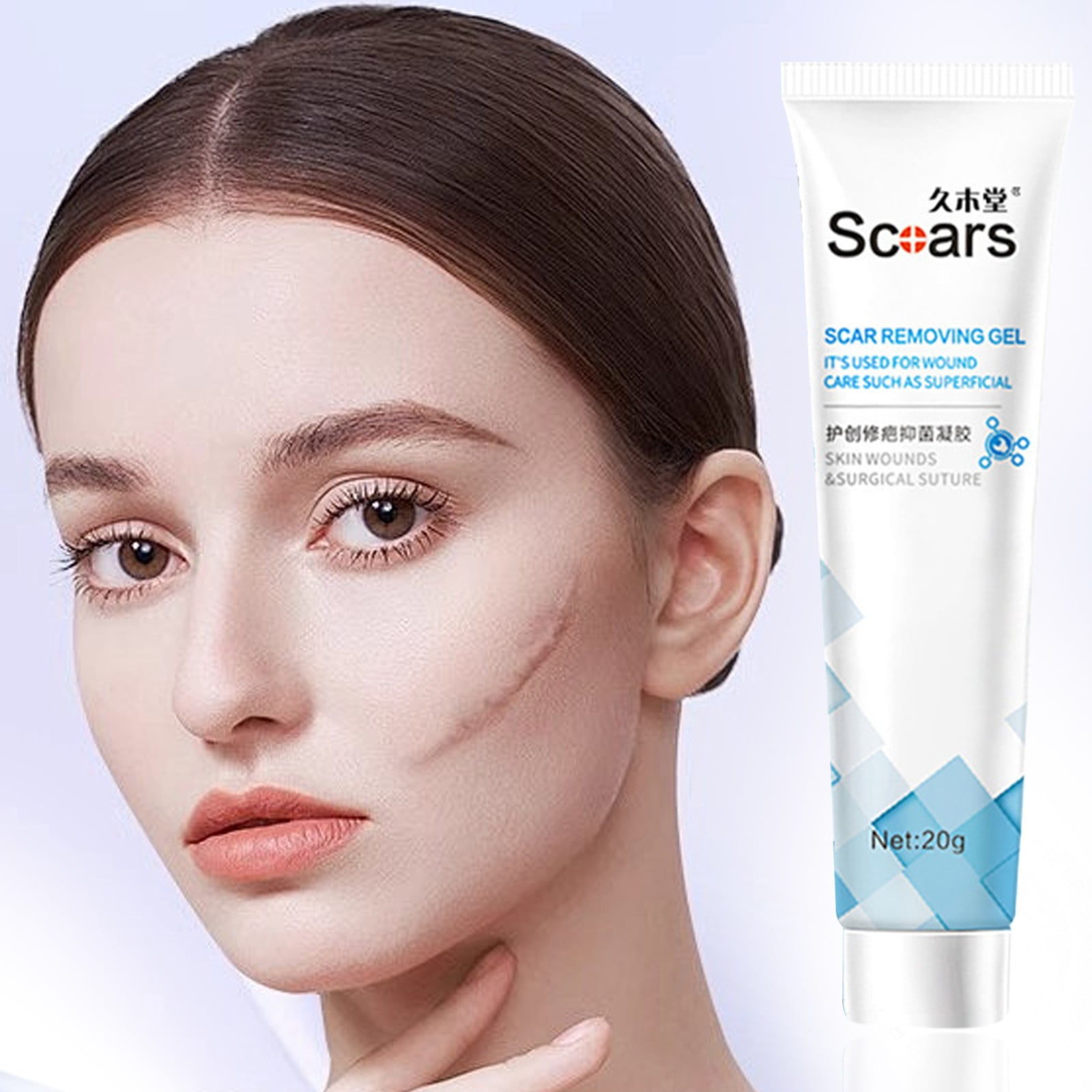 Herbal Scar Repair Ointment Gel - Cold Compress Scar Cream, Soothing ...