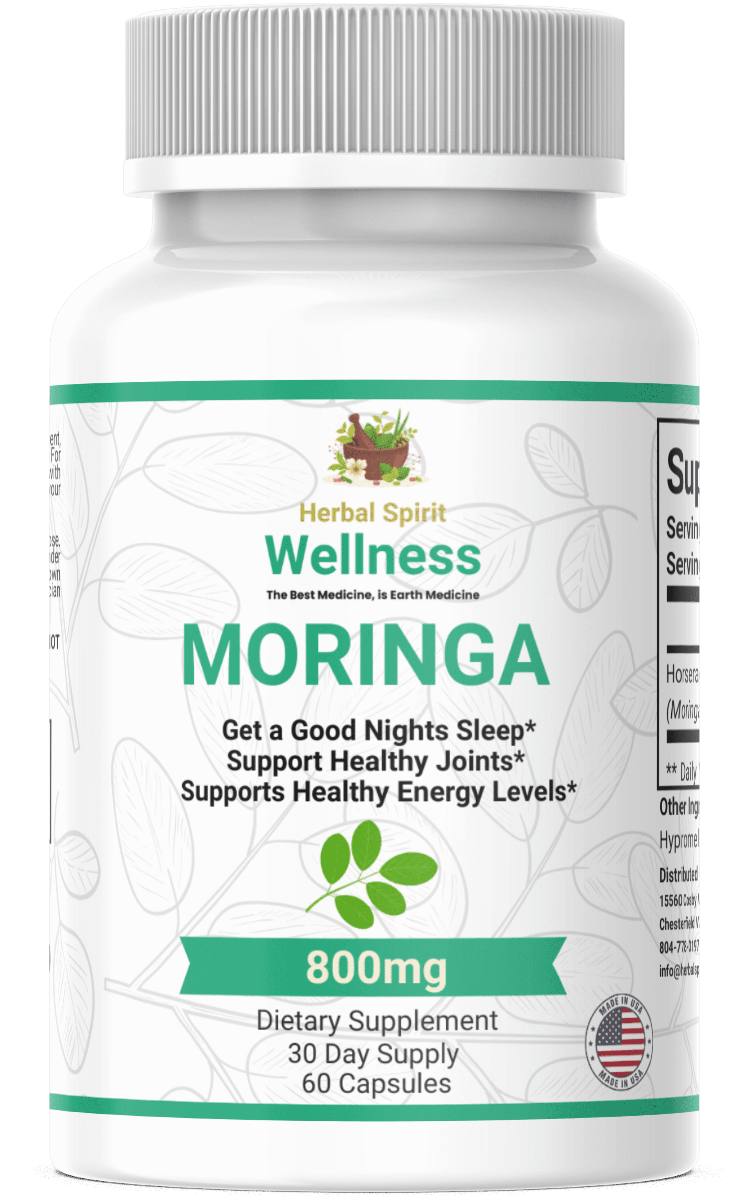 Best Brand Of Moringa Oleifera Capsules OEM/ODM Health Supplement ...