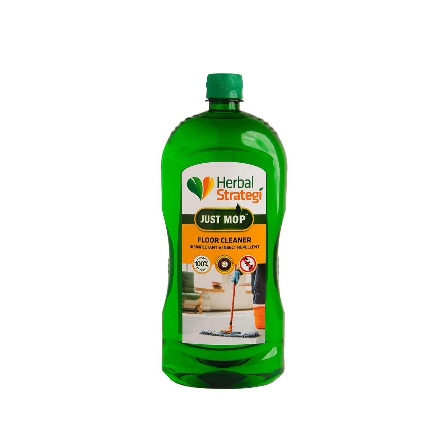 Herbal Strategi Just Mop Herbal Floor Cleaner Liquid 1L | Natural ...