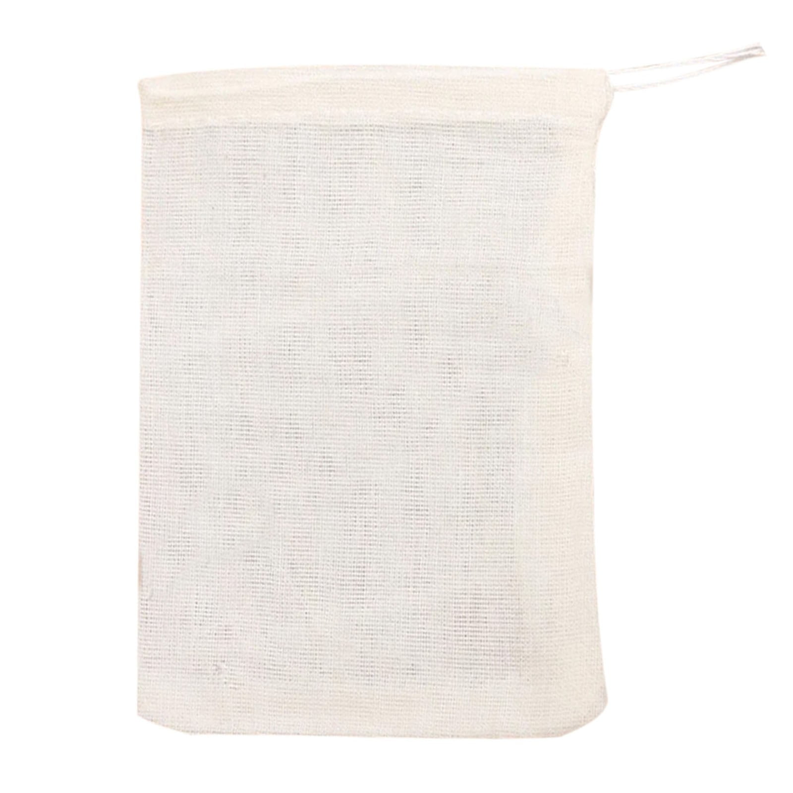Herbal Tea Bags Drawstring Bag 1pcs Multifunctional Soup Bag Cotton Tea ...
