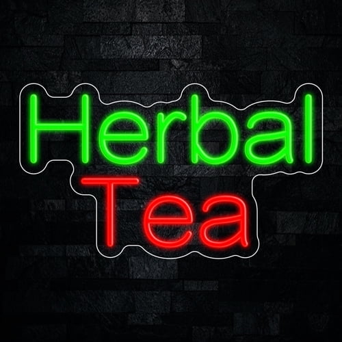 Herbal Tea LED Neon Sign 19"L x 11"H #33162 - Walmart.com