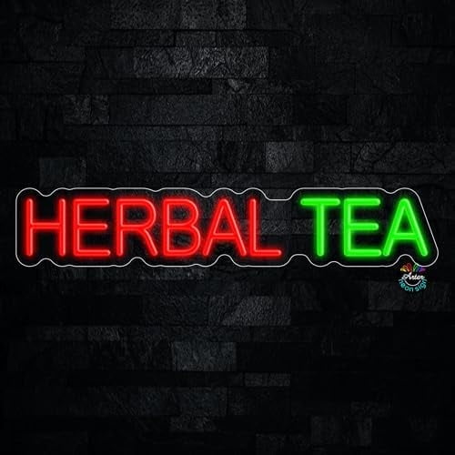 Herbal Tea LED Neon Sign 27"L x 5"H #32369 - Walmart.com