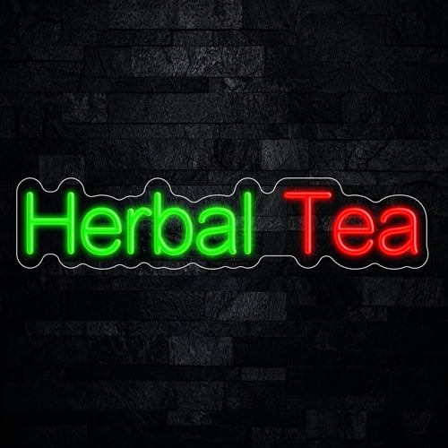 Herbal Tea LED Neon Sign 27"L x 6"H #33161 - Walmart.com