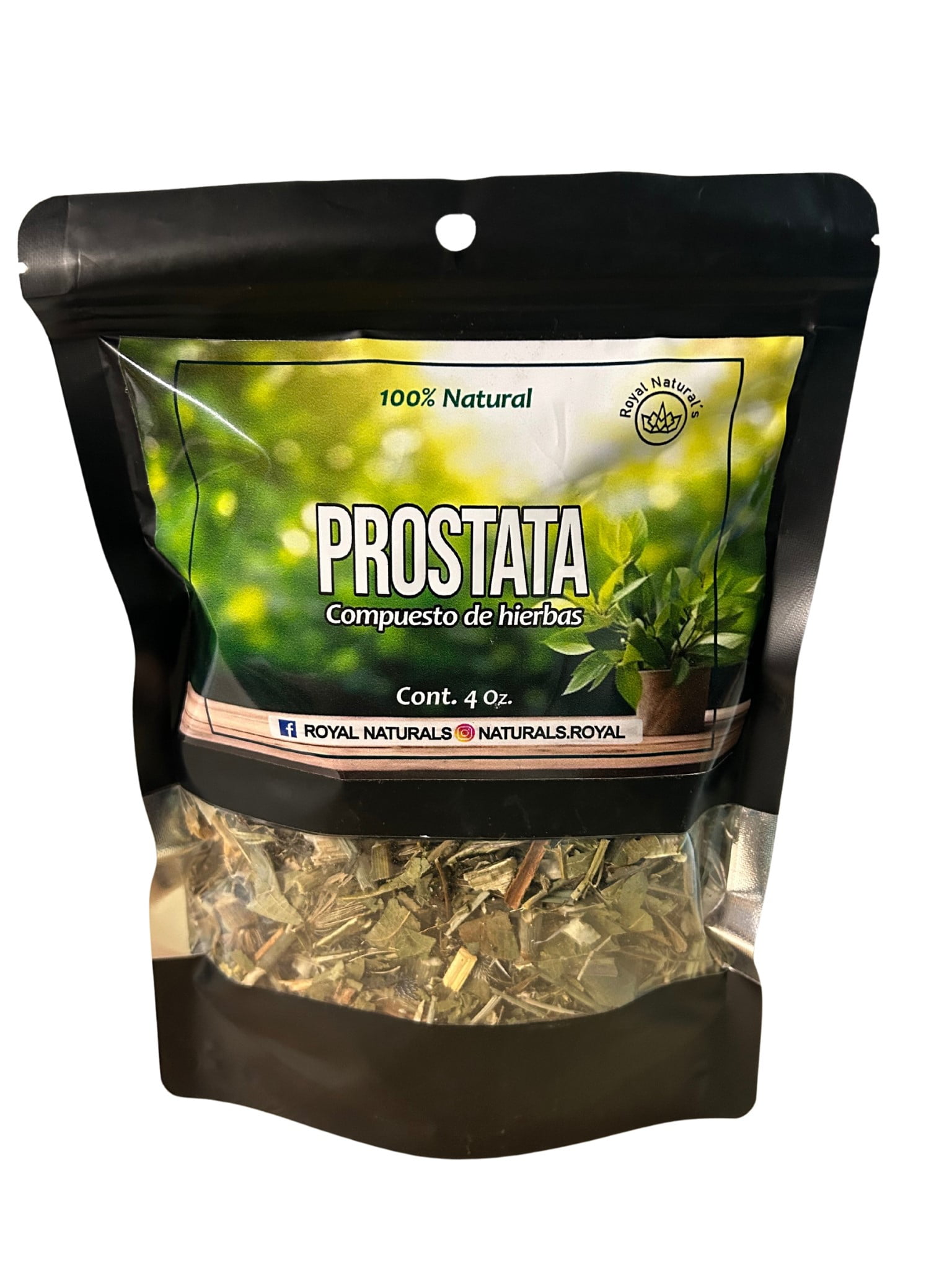 Herbal Tea Prostata Compuesto De Hierbas Té 4 Oz