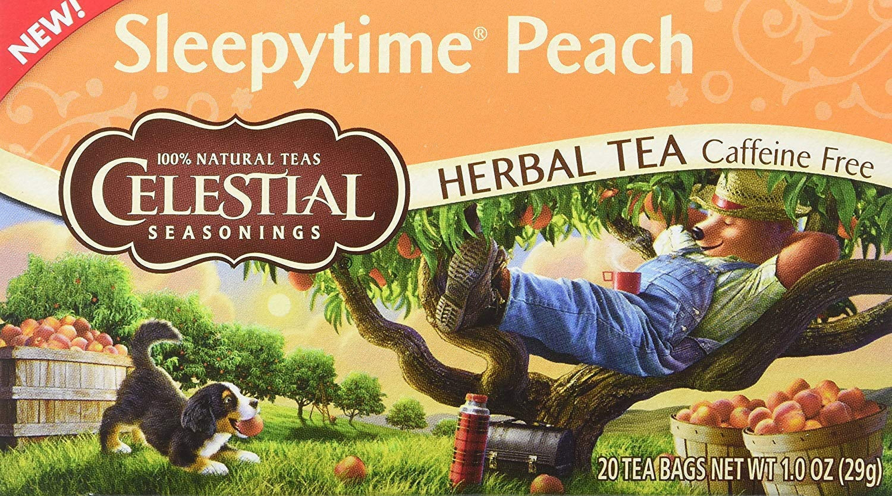 Herbal Tea,Sleepytime Peach,(2 Pack) - Walmart.com