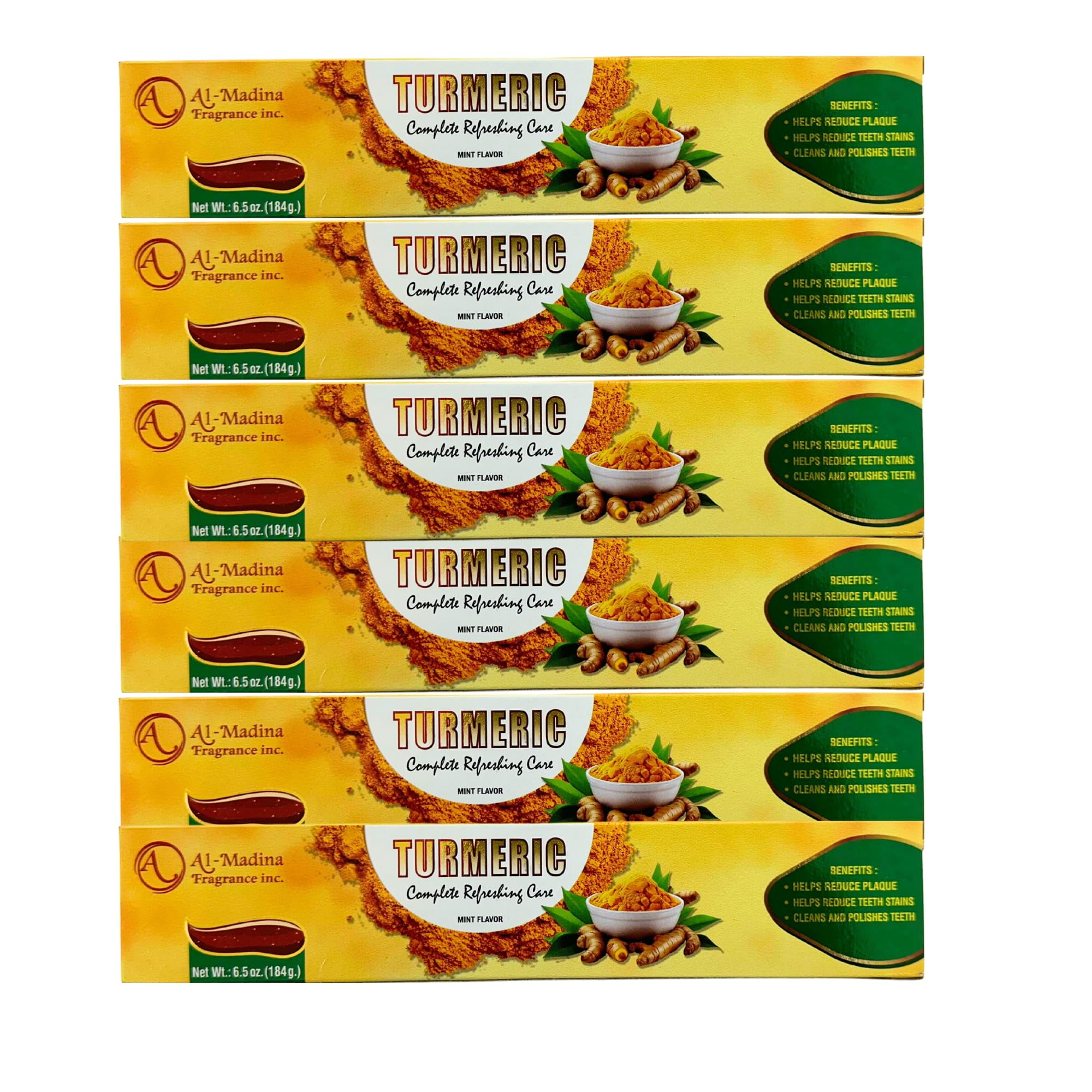 Herbal and Turmeric Toothpaste IFF17 with Saffron, Tea Tree, Aloe Vera ...